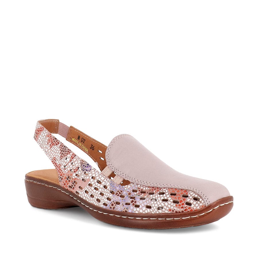 Cassini Women's Mot Slingback Loafers- Flesh Multi – Sole To Soul Footwear Inc.