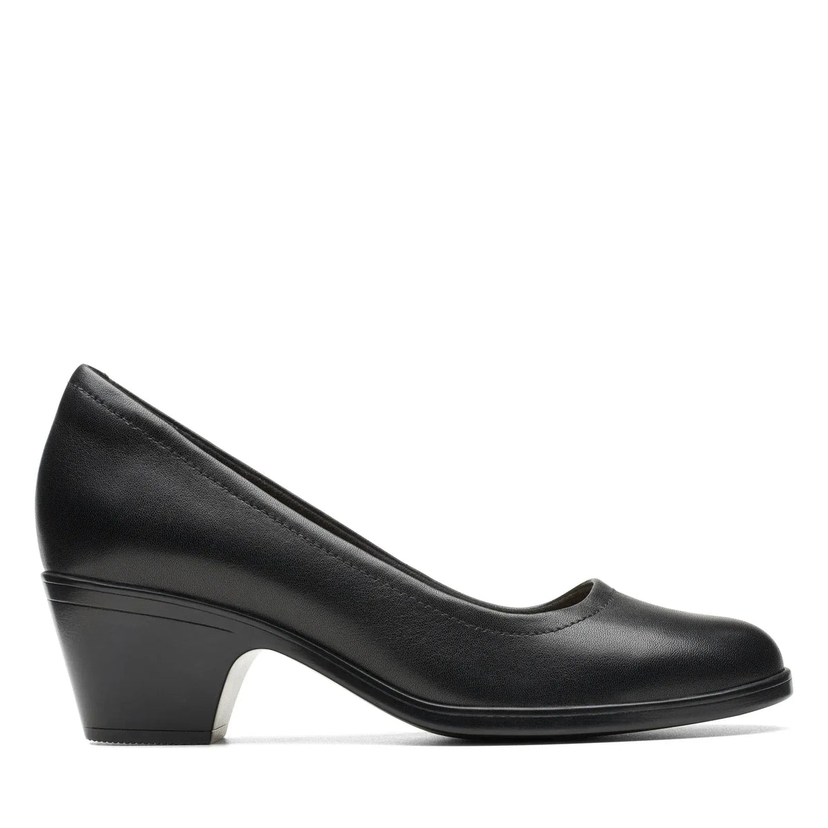 Clarks Women's Emily 2 Ruby Pumps- Black – Sole To Soul Footwear Inc.