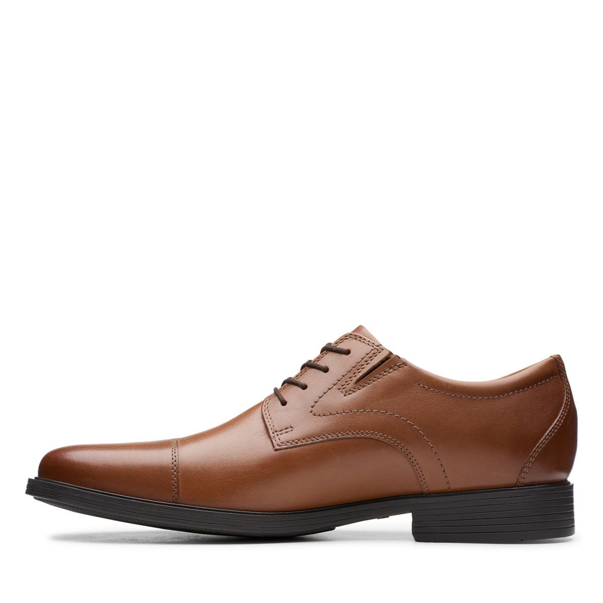 Sole to Soul - Clarks Mens Whiddon Plain Lace - Dark Tan Leather ...