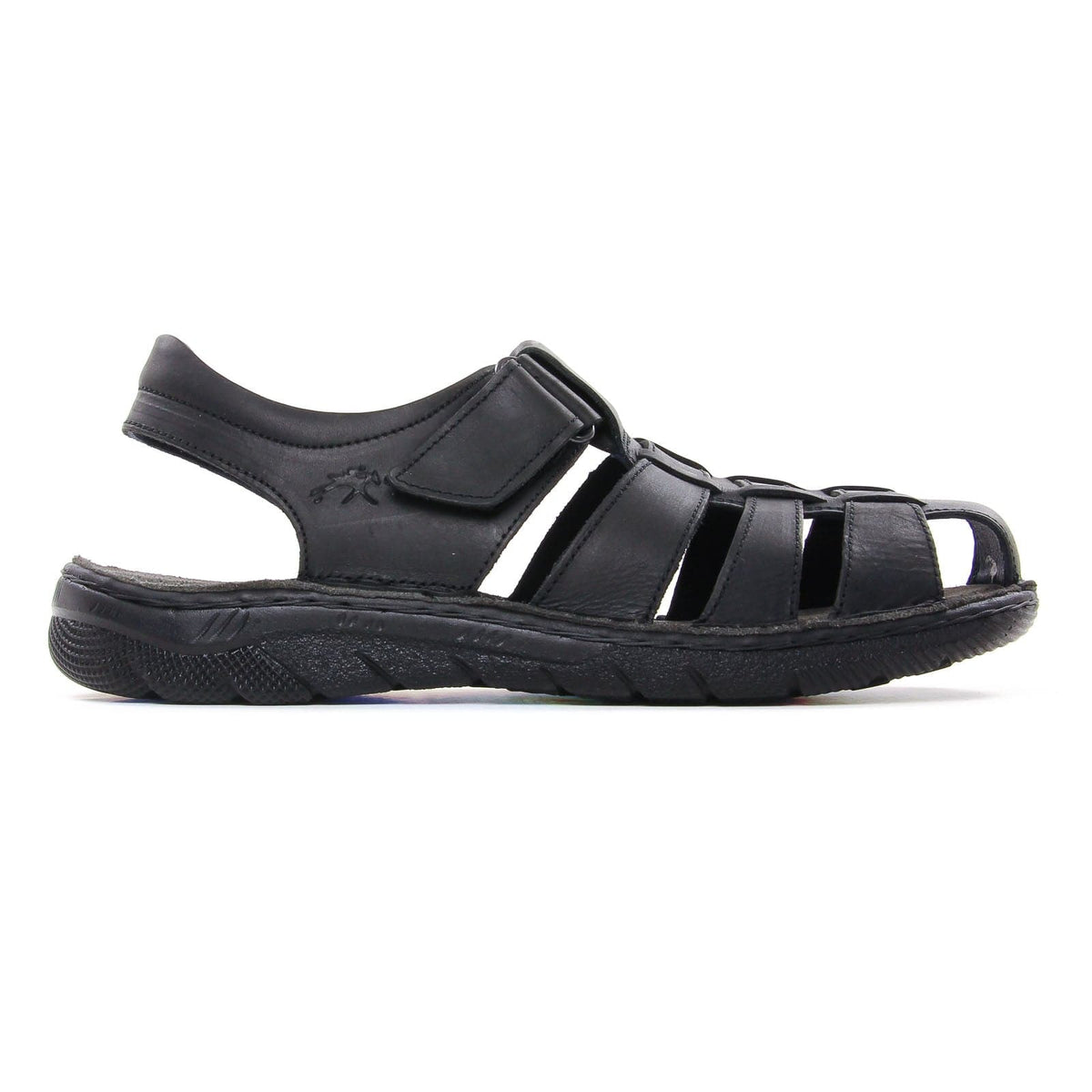 Fluchos Men's Dozer Fisherman Sandals- Black – Sole To Soul Footwear Inc.
