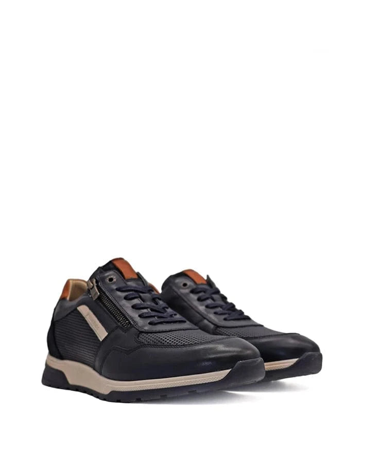 Fluchos Men's Louis Lace & Zip Sneakers- Habana Oceano – Sole To Soul ...