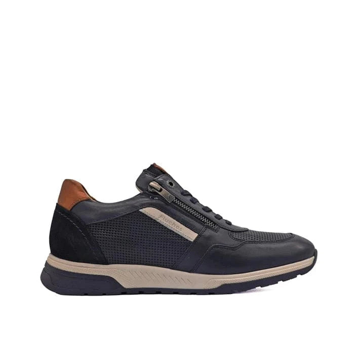 Fluchos Men's Louis Lace & Zip Sneakers- Habana Oceano – Sole To Soul ...