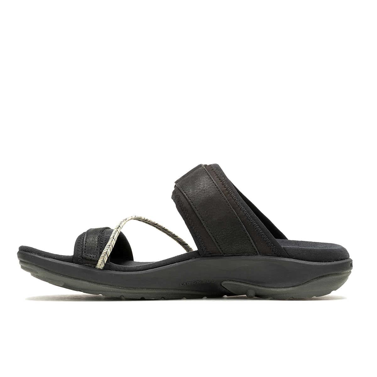 Merrell Women's Terran 4 Slide Sandals- Black – Sole To Soul Footwear Inc.