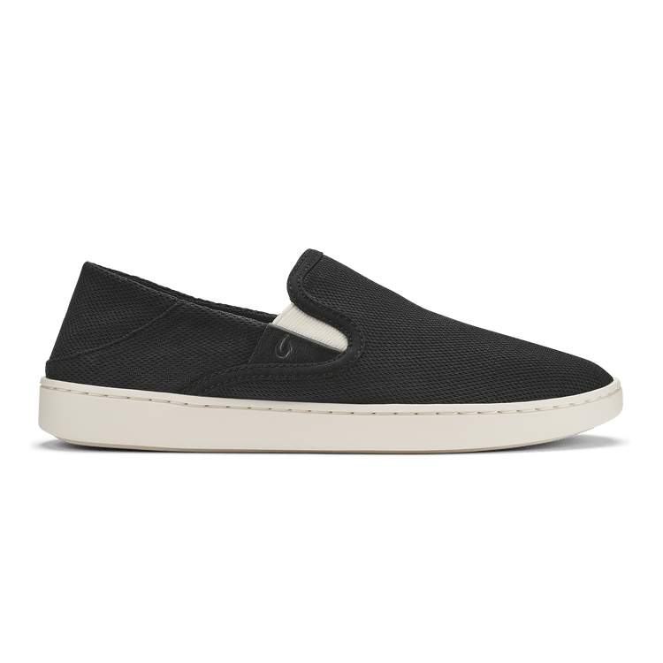 OluKai Women's Pehuea Slip Ons- Black – Sole To Soul Footwear Inc.