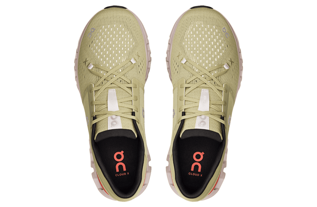 On Cloud Men's Cloud X4 Running Shoes- Caper/ Salmon – Sole To Soul ...