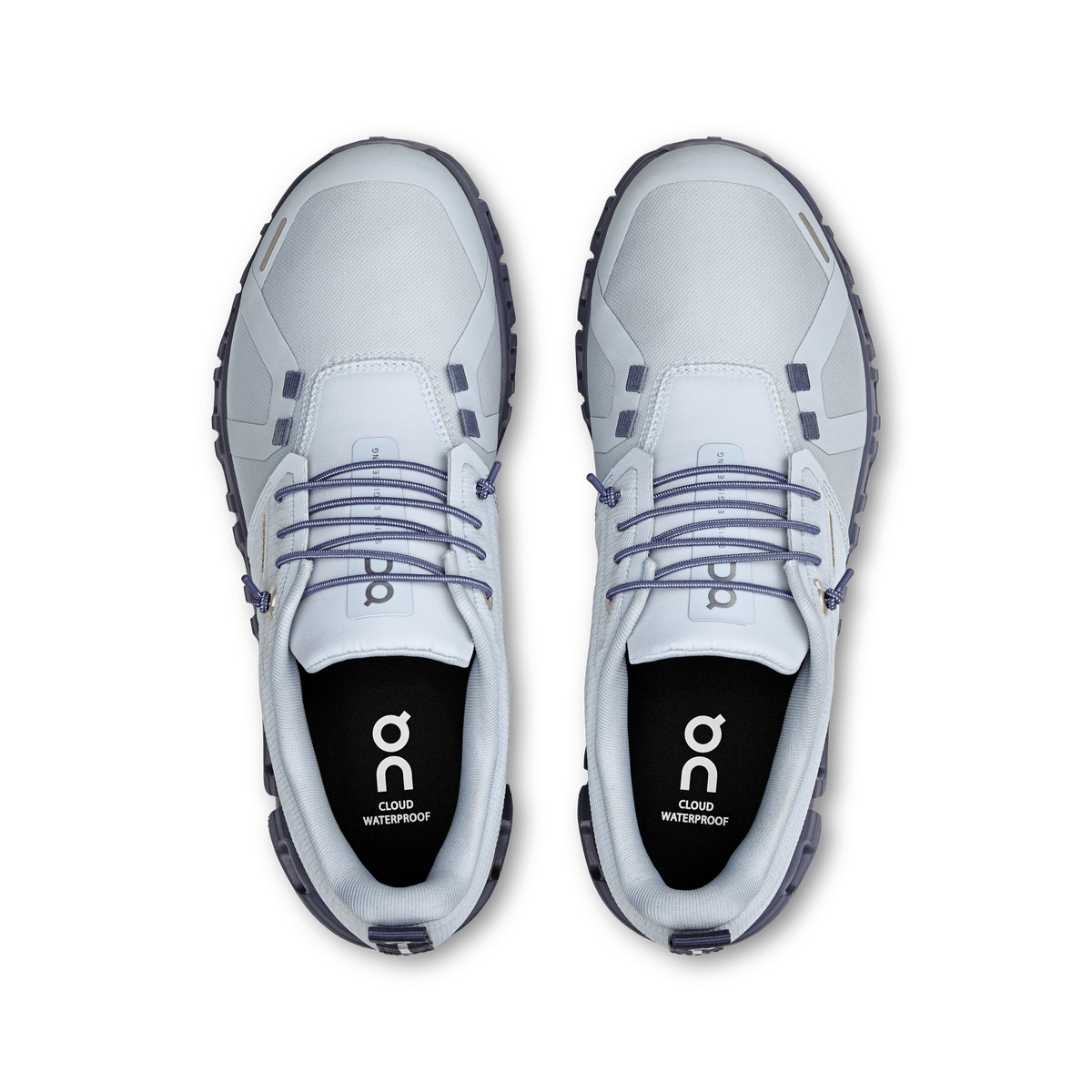 On Cloud Women's Cloud 6 Waterproof Running Shoes- Heather/ Metal ...