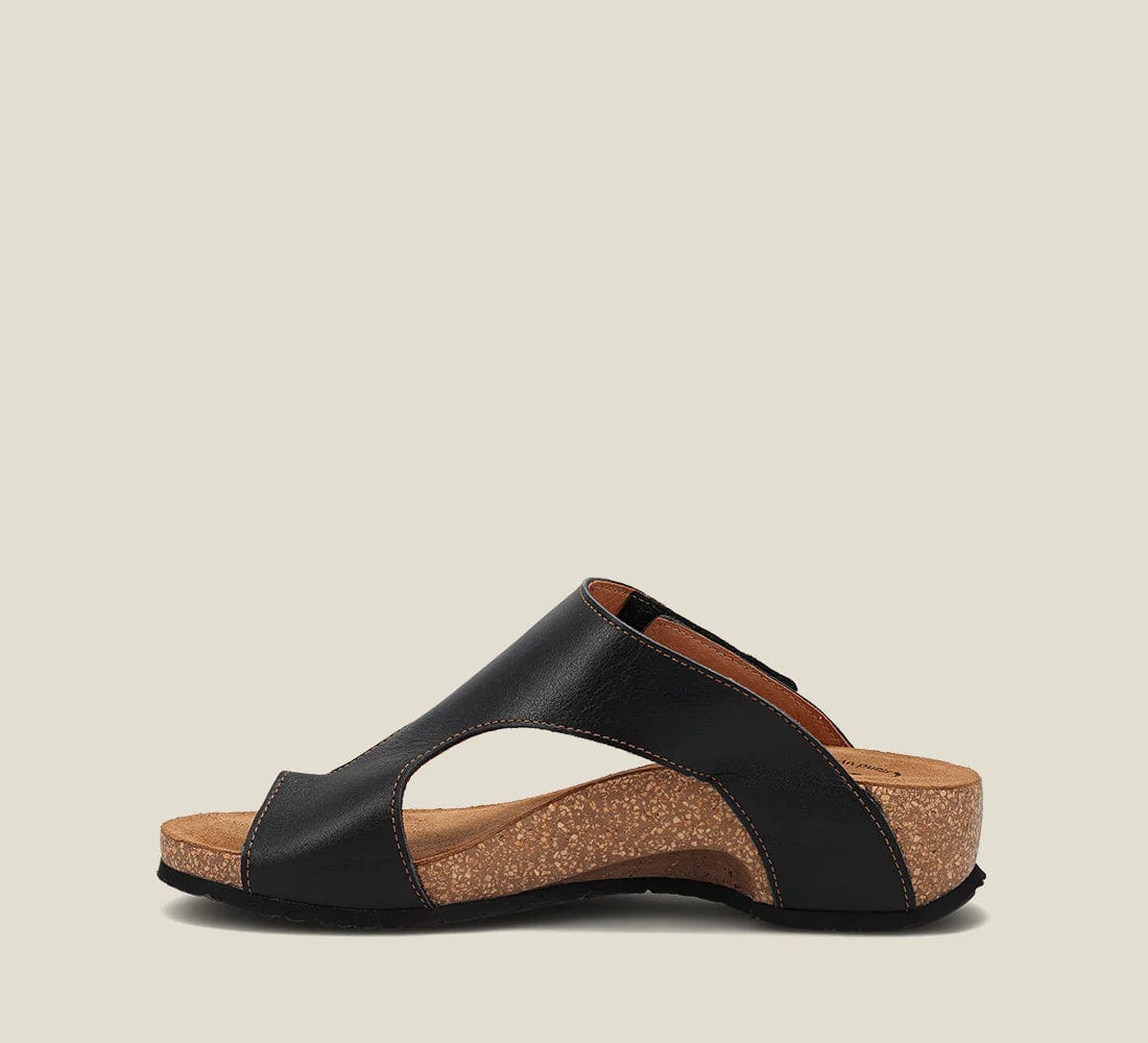 Taos Women's Loop Sandals- Black – Sole To Soul Footwear Inc.