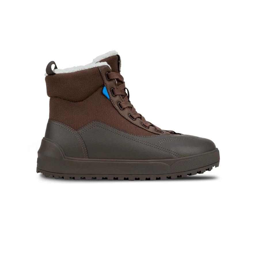 Vessi Women's Alta High Top Winter Boots- Dark Teak/ Mocha – Sole To ...