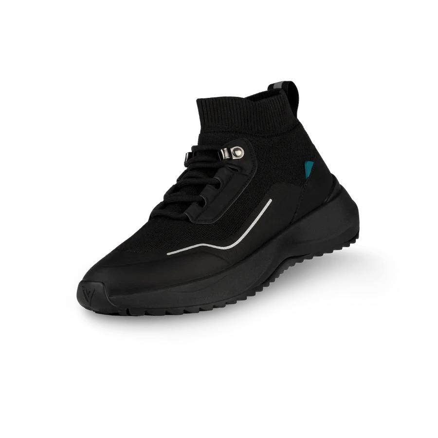 Vessi Men's Stormburst High Top Sneakers- Space Black – Sole To Soul ...
