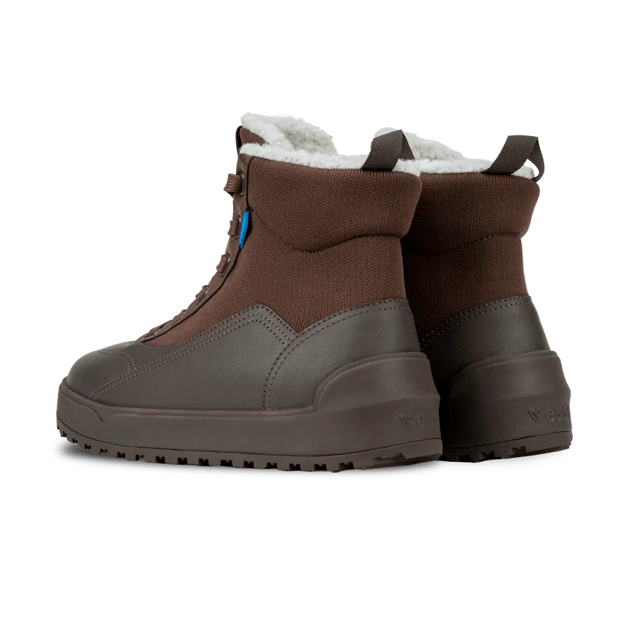 Vessi Men's Alta High Top Winter Boots- Dark Tea/ Mocha – Sole To Soul ...