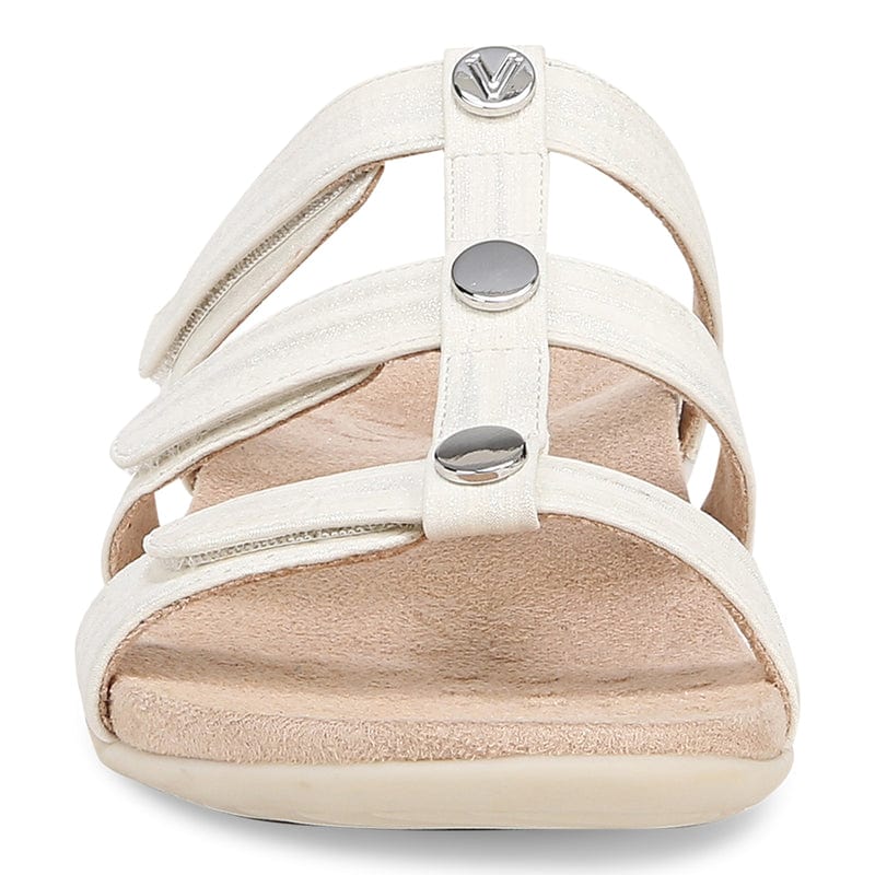 Vionic Women's Amber Slide Sandals- White – Sole To Soul Footwear Inc.