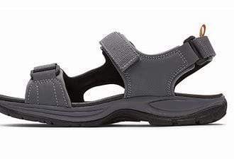Dunham Men's Nolan WF Sport Sandals- Grey – Sole To Soul Footwear Inc.