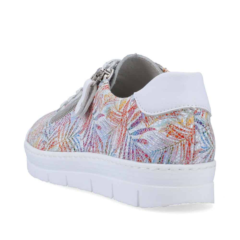 Remonte Women's D5800-88 Lace & Zip Sneakers- Multicolor – Sole To Soul ...