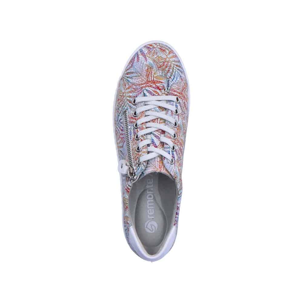 Remonte Women's D5800-88 Lace & Zip Sneakers- Multicolor – Sole To Soul ...