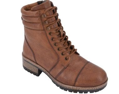 Biotime Women's Raven Combat Boots- Cognac – Sole To Soul Footwear Inc.